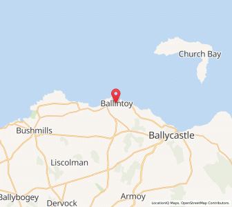 Ballintoy, Northern Ireland Heures de lever et de coucher du soleil