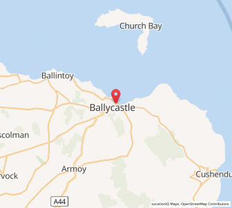 Ballycastle, Northern Ireland Heures de lever et de coucher du soleil