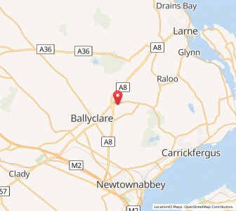 Ballynure, Northern Ireland Heures de lever et de coucher du soleil