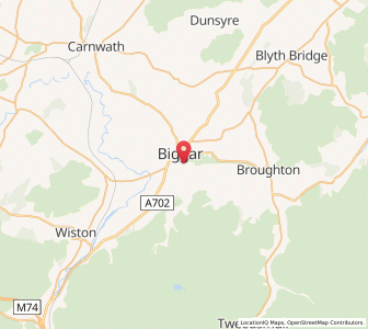 Biggar, Scotland Heures de lever et de coucher du soleil