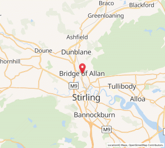 Bridge of Allan, Scotland Heures de lever et de coucher du soleil