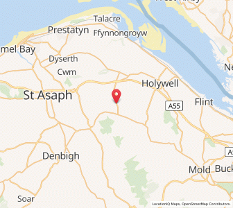 Caerwys, Wales Heures de lever et de coucher du soleil