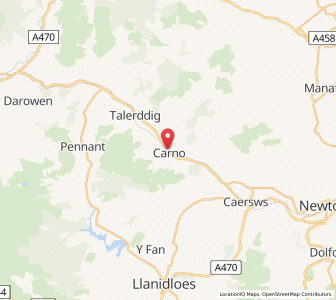 Carno, Wales Heures de lever et de coucher du soleil