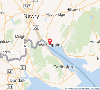 Warrenpoint, Northern Ireland Heures de lever et de coucher du soleil