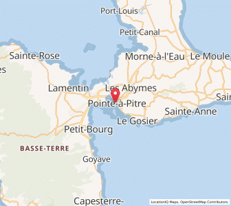 Pointe-à-Pitre, Guadeloupe Heures de lever et de coucher du soleil