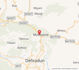 Mussoorie, Uttarakhand Heures de lever et de coucher du soleil