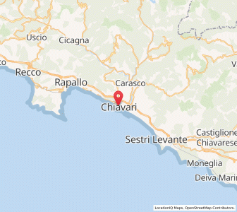 Chiavari, Liguria Heures de lever et de coucher du soleil