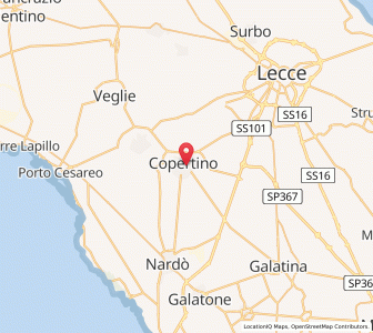 Copertino, Apulia Heures de lever et de coucher du soleil