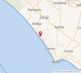 Marina di Ardea-Tor San Lorenzo, Lazio lever et coucher du soleil