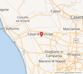 San Cipriano d'Aversa, Campania lever et coucher du soleil