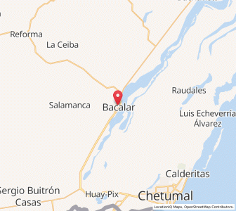 Bacalar, Quintana Roo Heures de lever et de coucher du soleil