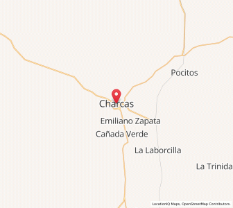 Charcas, San Luis Potosí Heures de lever et de coucher du soleil