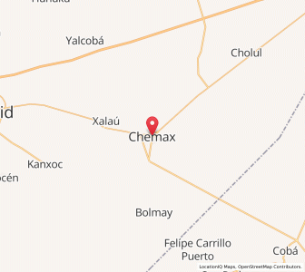 Chemax, Yucatán Heures de lever et de coucher du soleil