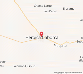 Heroica Caborca, Sonora Heures de lever et de coucher du soleil