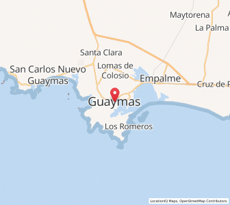 Guaymas, Sonora Heures de lever et de coucher du soleil