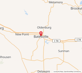 Batesville, IN Heures de lever et de coucher du soleil