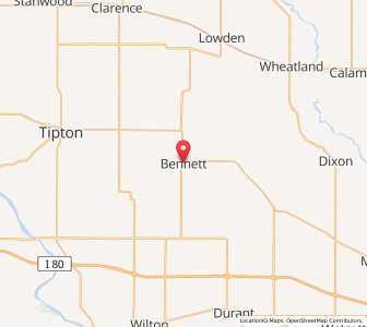 Bennett, IA Heures de lever et de coucher du soleil