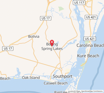 Boiling Spring Lakes, NC Heures de lever et de coucher du soleil