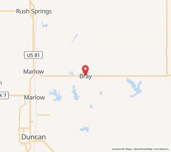 Bray, OK Heures de lever et de coucher du soleil