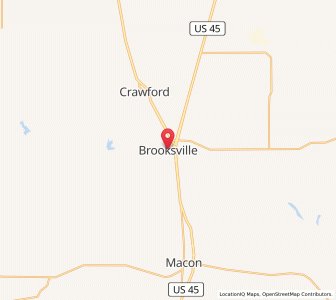 Brooksville, MS Heures de lever et de coucher du soleil