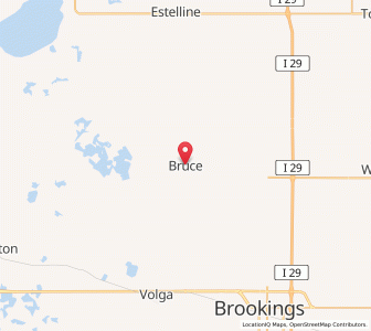 Bruce, SD Heures de lever et de coucher du soleil