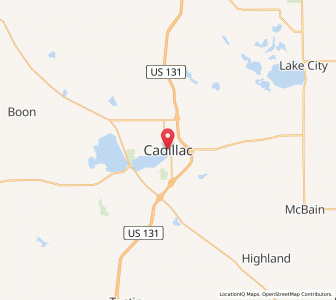 Cadillac, MI Heures de lever et de coucher du soleil