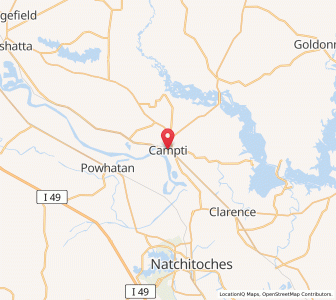 Campti, LA Heures de lever et de coucher du soleil