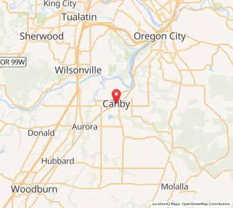 Canby, OR Heures de lever et de coucher du soleil