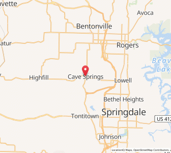 Cave Springs, AR Heures de lever et de coucher du soleil