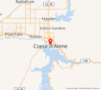 Coeur d'Alene, ID Heures de lever et de coucher du soleil