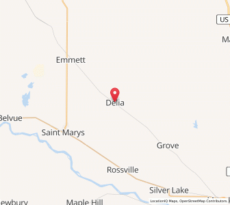 Delia, KS Heures de lever et de coucher du soleil