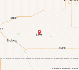 Diller, NE Heures de lever et de coucher du soleil