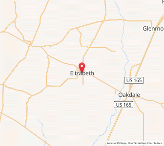 Elizabeth, LA Heures de lever et de coucher du soleil