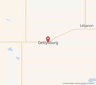 Gettysburg, SD Heures de lever et de coucher du soleil