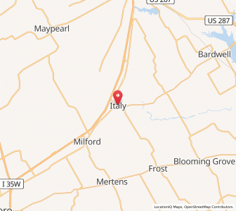 Italy, TX Heures de lever et de coucher du soleil