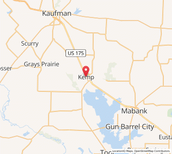 Kemp, TX Heures de lever et de coucher du soleil