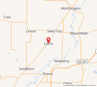 Lyons, IN Heures de lever et de coucher du soleil