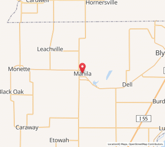 Manila, AR Heures de lever et de coucher du soleil