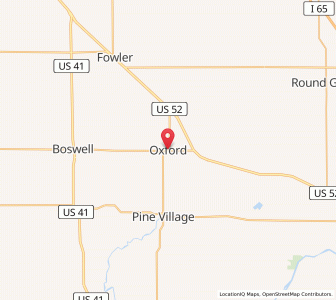 Oxford, IN Heures de lever et de coucher du soleil