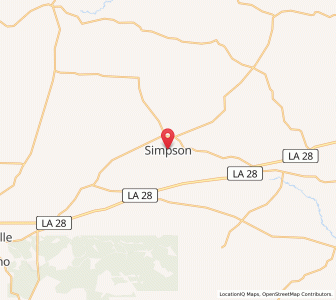 Simpson, LA Heures de lever et de coucher du soleil