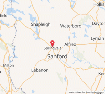 Springvale, ME Heures de lever et de coucher du soleil