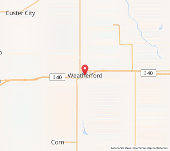 Weatherford, OK Heures de lever et de coucher du soleil