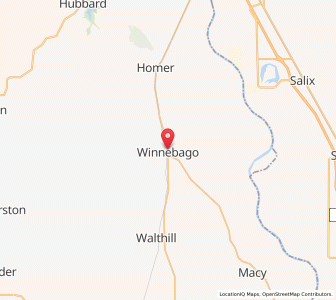 Winnebago, NE Heures de lever et de coucher du soleil